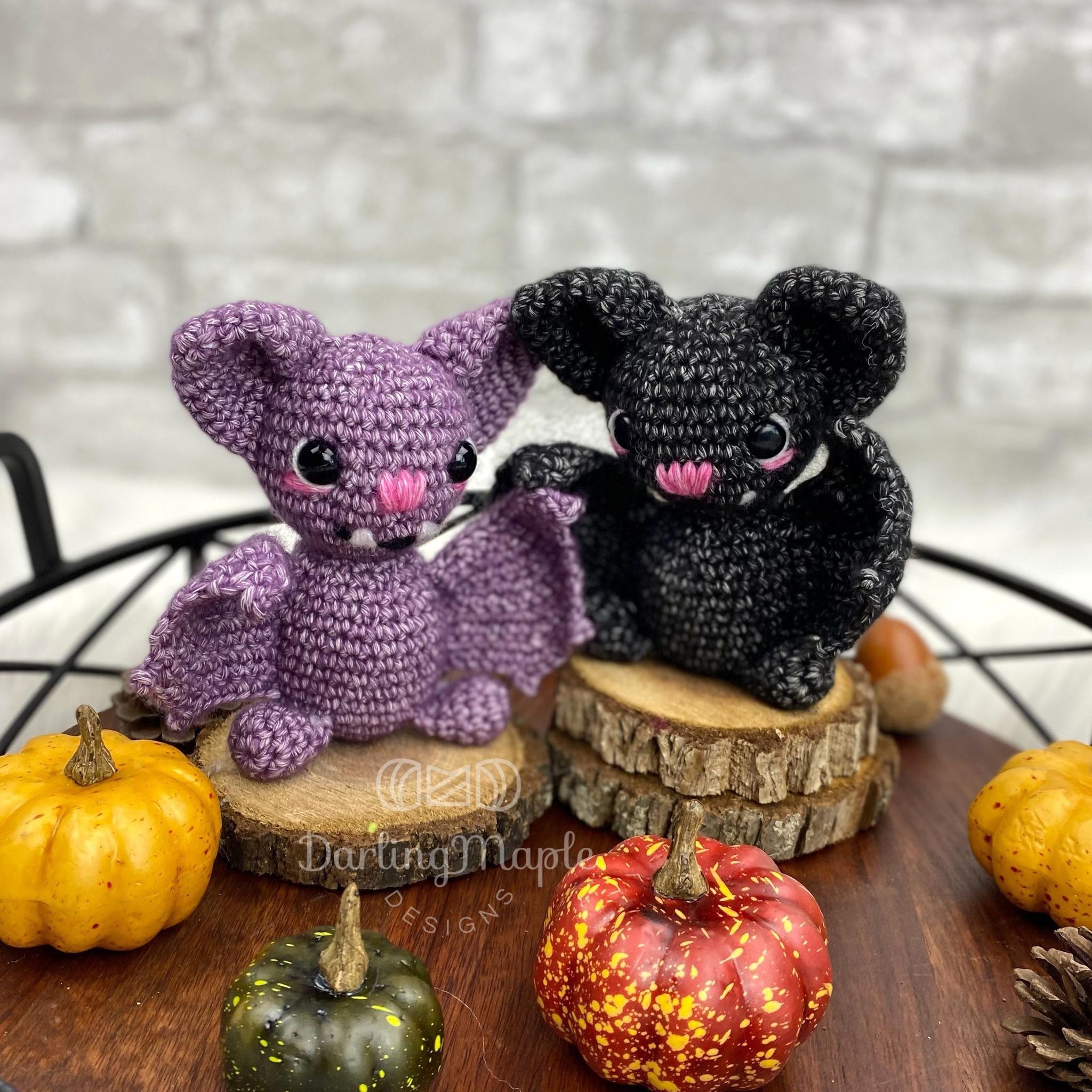 Pocket Pal Bat - Learn How to Crochet Your Own - Darling Maple Designs